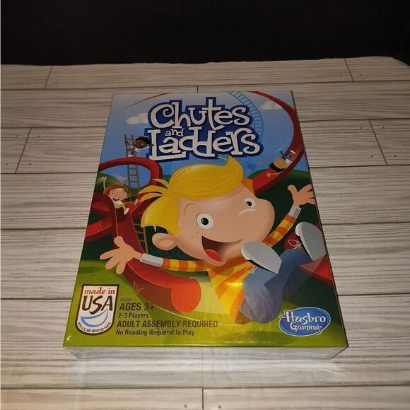 Hasbro | Games | Chutes And Ladders Classic Family Board Game Games For ...